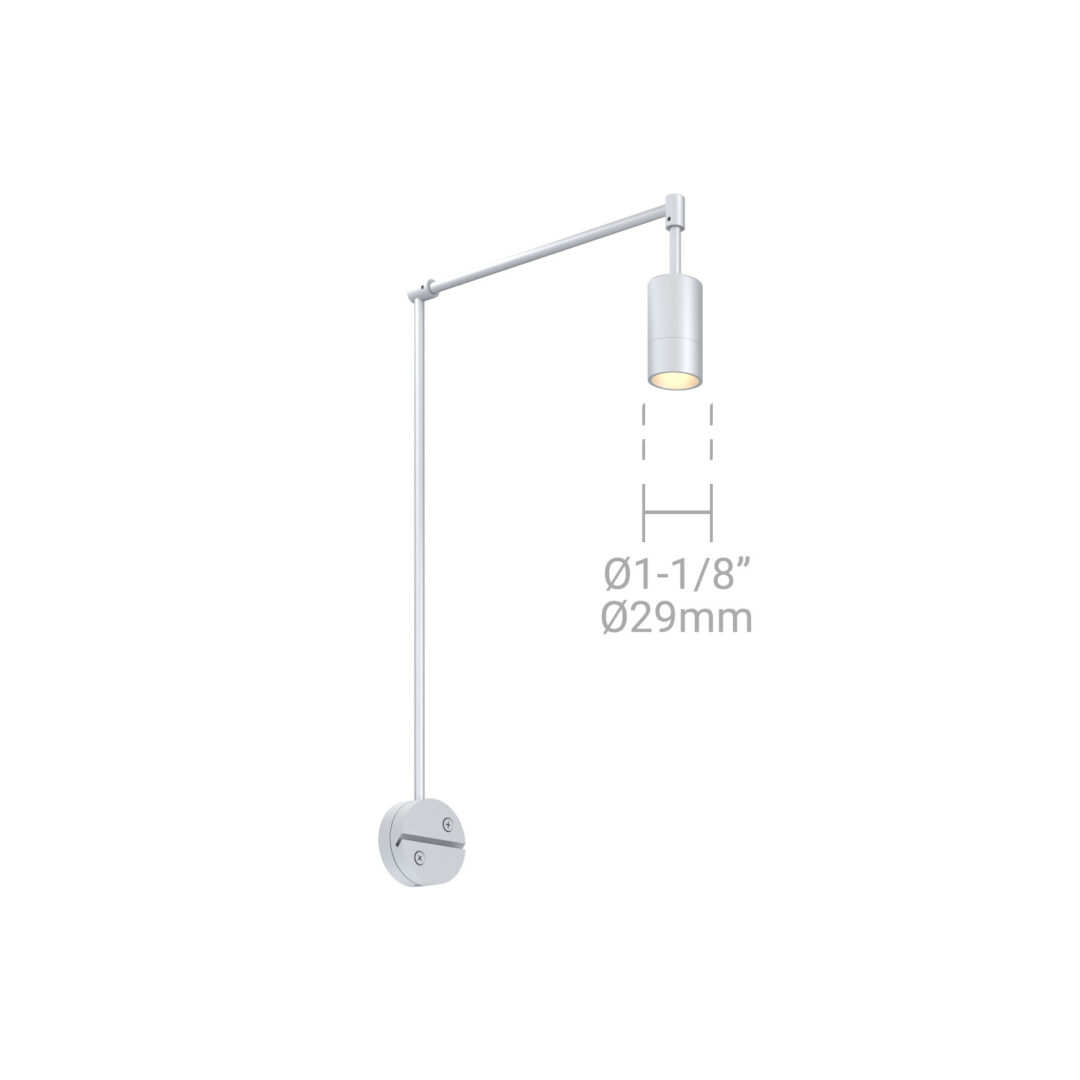 Wall-Mount Spotlight | L227W-S | MP Lighting